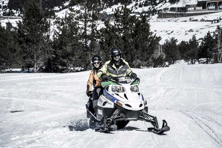 Snowmobile excursions in Andorra | Grandvalira